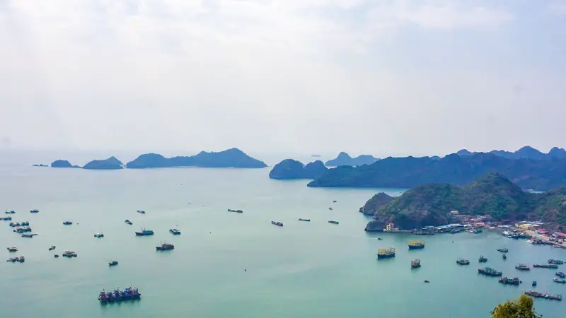 Panoramic Views of Halong Bay from Cat Ba Island | SWTliving